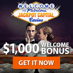 Jackpot Capital $1,000 Welcome Bonus - Casino Bonus Codes 365