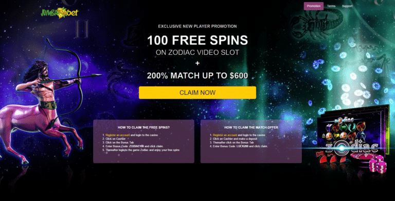 Jumba Bet 100 FREE Spins and 200% Match Bonus – Casino Bonus Codes 365 Jumba Bet 100 FREE Spins and 200% Match Bonus – Casino Bonus Codes 365