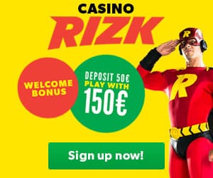 Rizk Casino €150 Welcome Bonus plus 50 Free Spins - Casino Bonus Codes 365