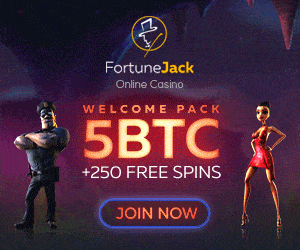 FortuneJack Exclusive 250 mBTC Bonus plus 100 FREE Spins - Casino Bonus ...