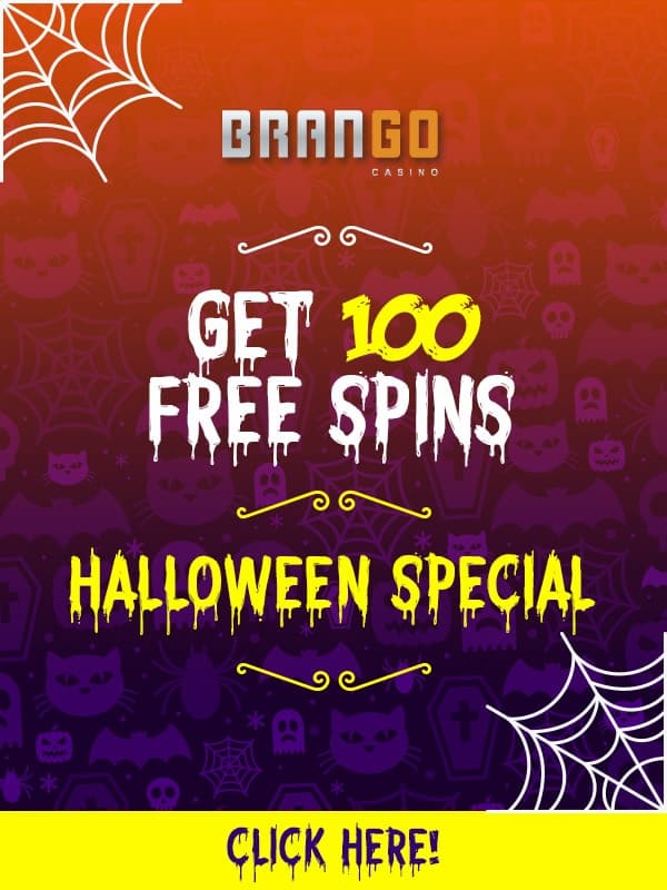 Casino Brango 100 Halloween FREE Spins Promo - Casino Bonus Codes 365